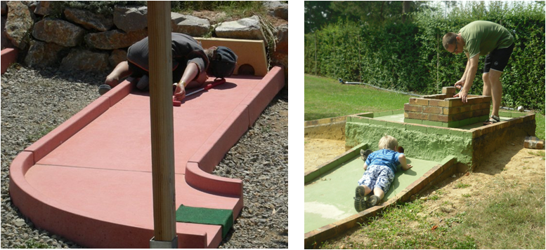 Retreiving Mini Golf Balls! | Crazy Golf Blog