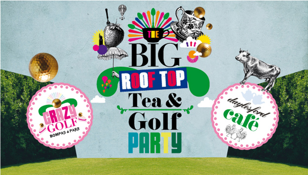 Selfridges Big Rooftop Tea and Golf Party | Crazy Golf Blog