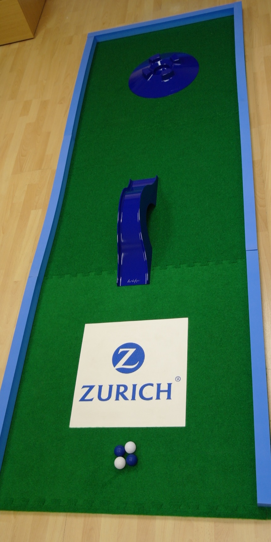 Zurich Branded Putting Greens | Crazy Golf Blog