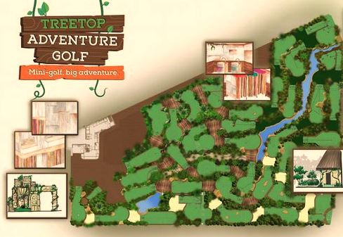 Minigolf course layout | Crazy Golf Blog